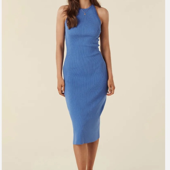 Spell | Dresses | Spell Barefoot Backless Ribbed Dress | Poshmark
